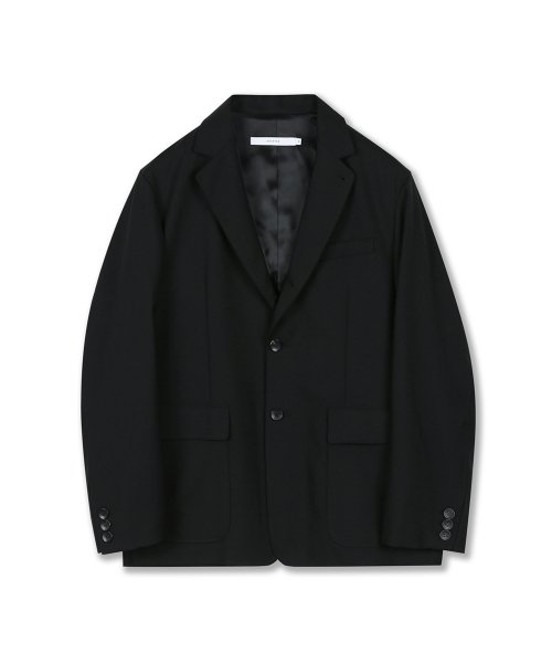 MUSINSA | SHIRTER SINGLE BREASTED WOOL BLAZER (BLACK)