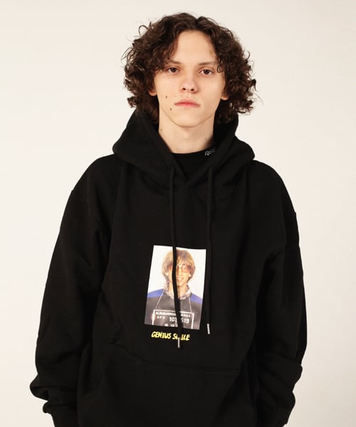 MUSINSA | RESPECT genius smile hoodie