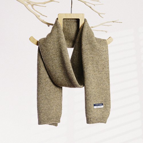 MUSINSA | JBANS CLASSIC Baby wool blend mini knit muffler (C2104-AM102_BE)
