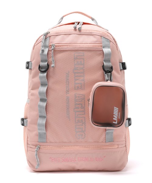 MUSINSA | LEMINE 2 way backpack (pink)