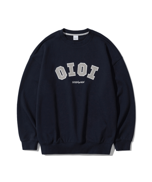 오아이오아이 컬렉션(OIOI COLLECTION) SIGNATURE SWEATSHIRTS [NAVY] - 사이즈 & 후기 | 무신사