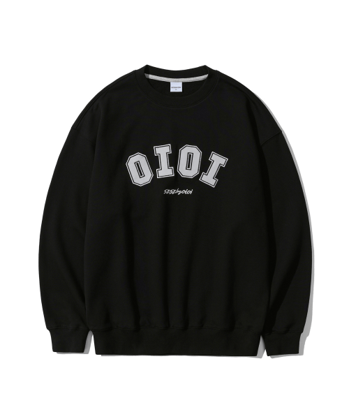 오아이오아이 컬렉션(OIOI COLLECTION) SIGNATURE SWEATSHIRTS [BLACK] - 사이즈 & 후기 | 무신사