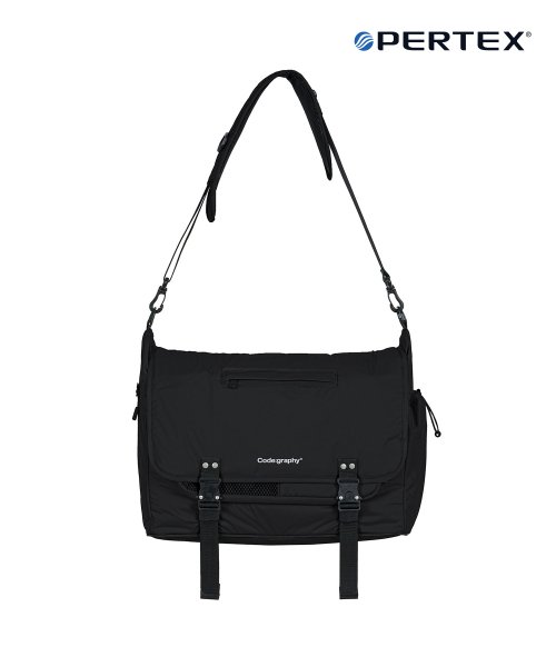 MUSINSA | Codegraphy [PERTEX] CGP MESSENGER BAG_BLACK