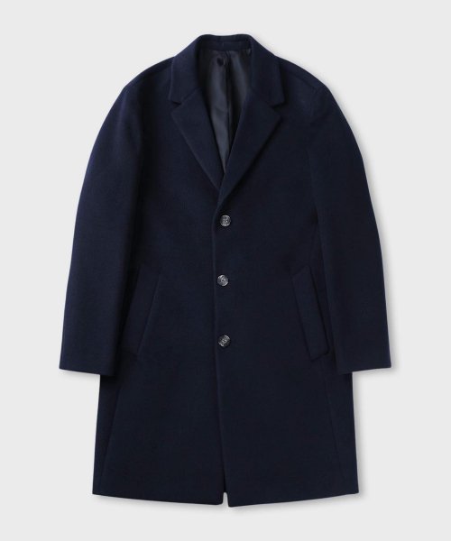 빠니깔레(PANICALE) 소프트 싱글 체스터 코트 [네이비] - 사이즈 & 후기 | 무신사