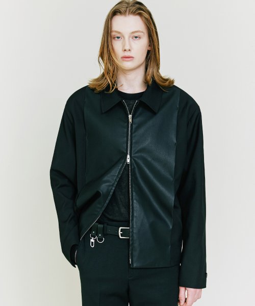 MUSINSA | SSY Panel layered standard fit blouson