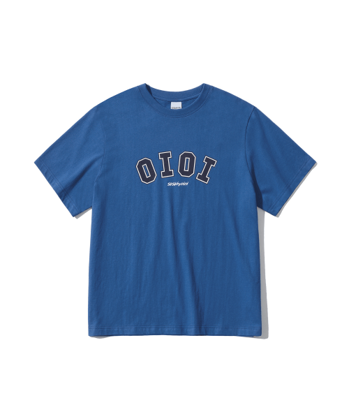 오아이오아이 컬렉션(OIOI COLLECTION) SIGNATURE T-SHIRTS [BLUE] - 사이즈 & 후기 | 무신사