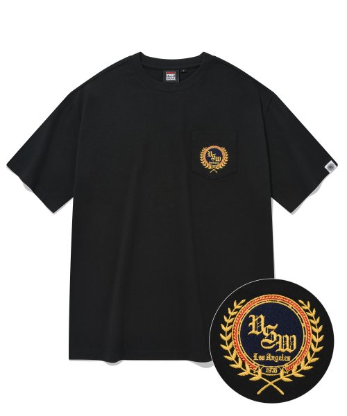 비전스트릿웨어(VISION STREETWEAR) VSW Emblem T-Shirts Black - 사이즈 & 후기 | 무신사