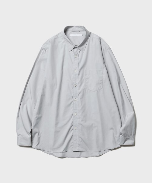 셔터(SHIRTER) STANDARD SHIRT (LIGHT GREY) - 사이즈 & 후기 | 무신사
