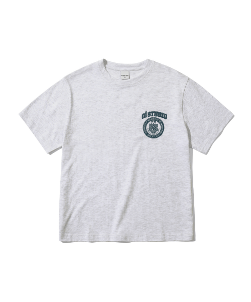 오아이오아이 컬렉션(OIOI COLLECTION) SMALL ARCH LOGO T-SHIRT [LIGHT GREY] - 사이즈 ...