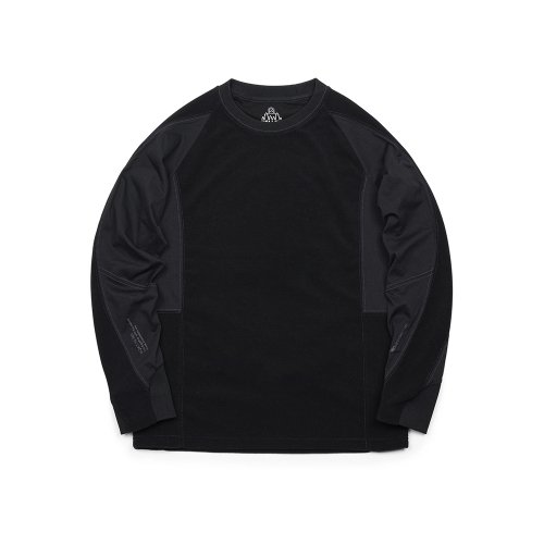 MUSINSA | HELLOW Thermo hybrid layer LSV T black