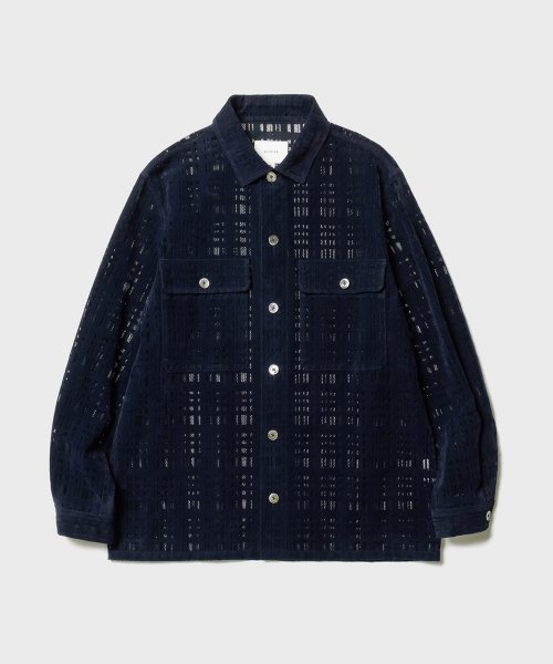 MUSINSA | SHIRTER RESORT SHIRTING JACKET (NAVY)