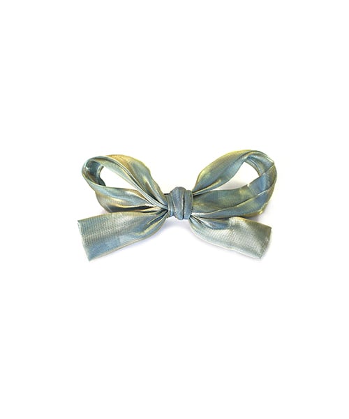 MUSINSA | HAS TL016 Faded silky hair mini ribbon pin