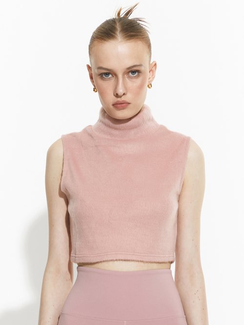 MUSINSA | MAVRK Angora Crop Top [Pink]