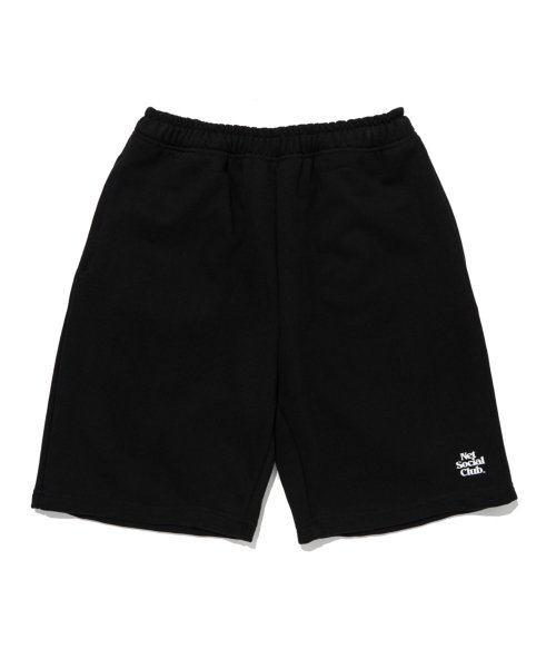 MUSINSA | NET SOCIAL CLUB small logo half pants (BLACK)