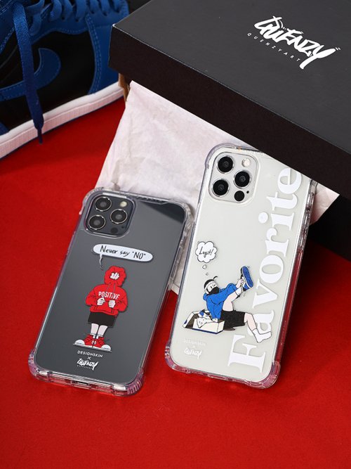 MUSINSA | DESIGNSKIN Phoenix Pro Graphic Case Quinzy (choose one from two)