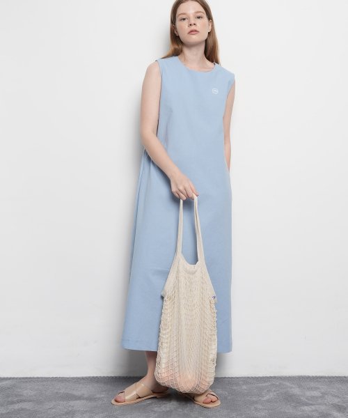 MUSINSA | ABON Women's Summer Beach Net Mesh Tote Bag Ivory