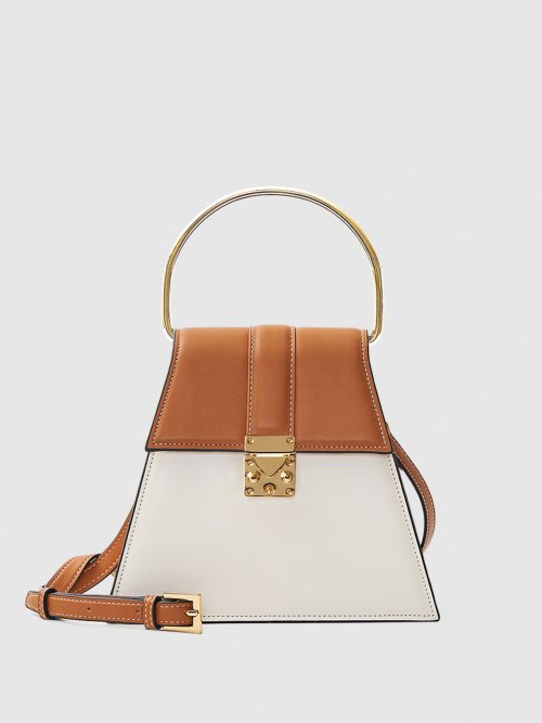 MUSINSA | DIERNEAS Square Mini Bag (Heath Brown)