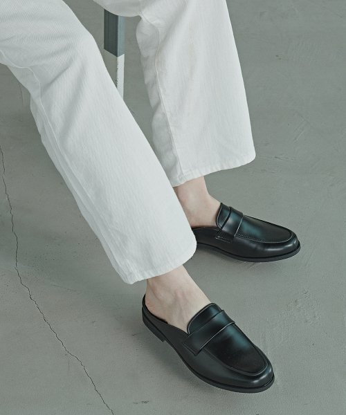 MUSINSA | BSQT BY CLASSY S612 Hamburg Basic Bloafer Lucy Black