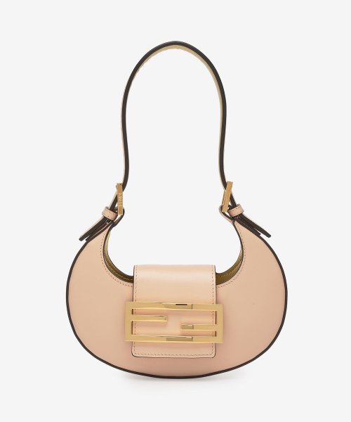 MUSINSA | FENDI Women's Mini Cookie Leather Shoulder Bag - Pink ...