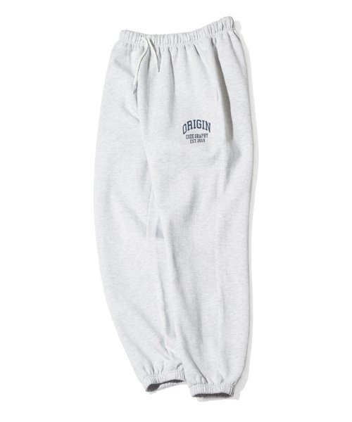 MUSINSA Codegraphy CGP Origin Logo Training Pants Melange Gray musinsa-codegraphy-cgp-origin-logo-training-pants-melange-gray