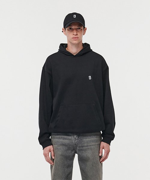 MUSINSA | ERRORS EXCEPTED PH001 Logo Hoodie (Black)