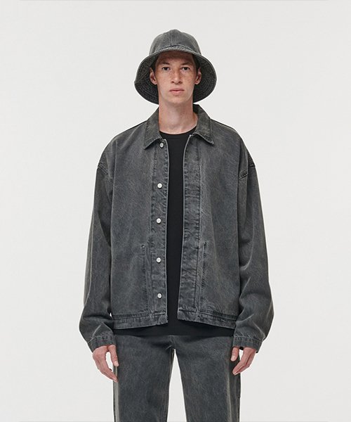 에러스익셉티드(ERRORS EXCEPTED) JK010 초어 데님자켓 (Charcoal) - 사이즈 & 후기 | 무신사
