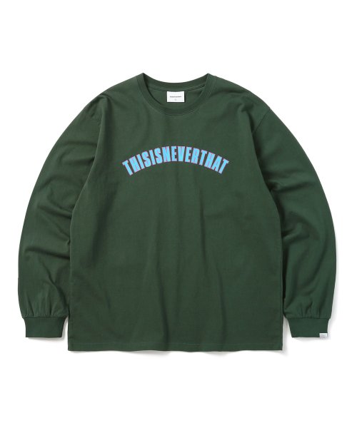 MUSINSA | thisisneverthat® NEW ARC L/S Tee Forest