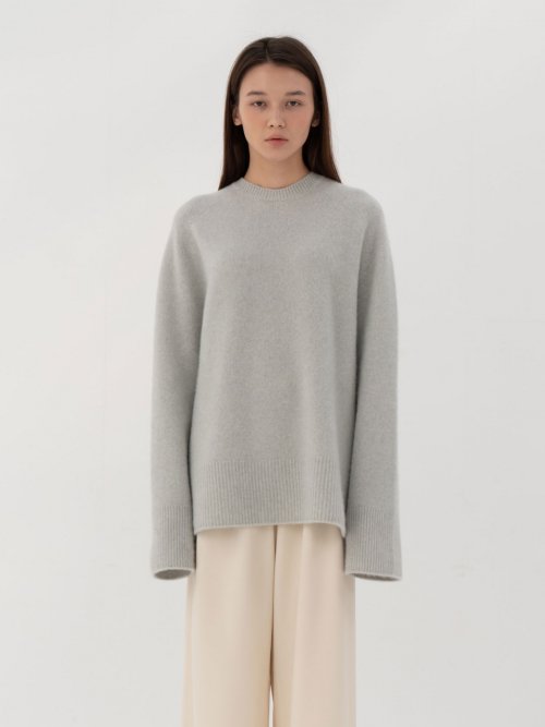 MUSINSA | ARCH THE Round Neck Wide Over Pullover
