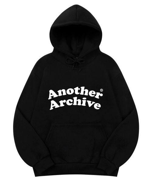 MUSINSA公式 | ANOTHER ARCHIVE Archie Fancy Logo Hoodie_Black