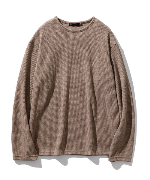 MUSINSA | VASTIC Loose Fit Hachi Knit_Brown