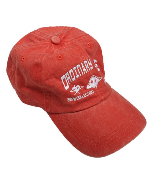 MUSINSA公式 | ORDINARY PEOPLE Ordinary Logo Ball Cap Orange