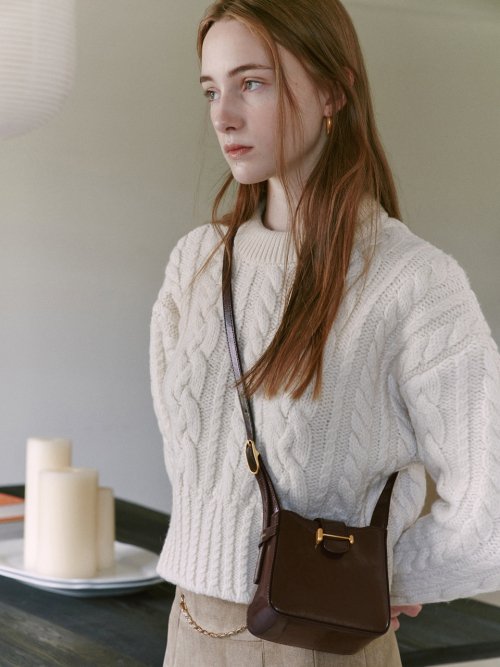 MUSINSA | DEMERIEL Betty Petit_Choco Brown