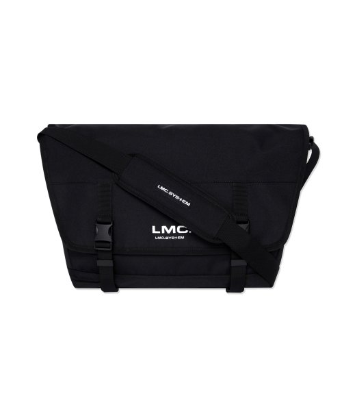 MUSINSA | LMC SYSTEM UTILITY MESSENGER BAG black