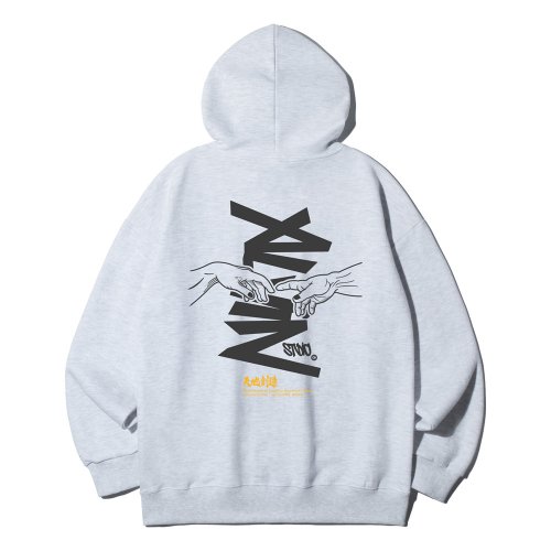 MUSINSA | ALVINCLO Creation of Heaven and Earth Loose-fit Hoodie AVH757 ...