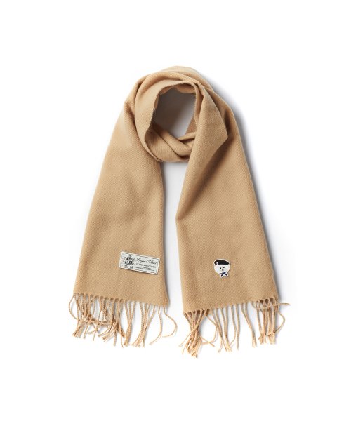 MUSINSA | BEYOND CLOSET Parisian Dog Waffen Basic Muffler Beige