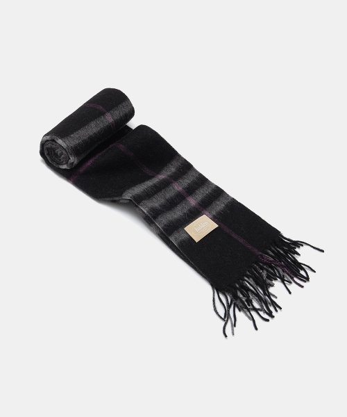 할렌(HALDEN) wool classic check muffler (M008_black) - 사이즈 & 후기 | 무신사