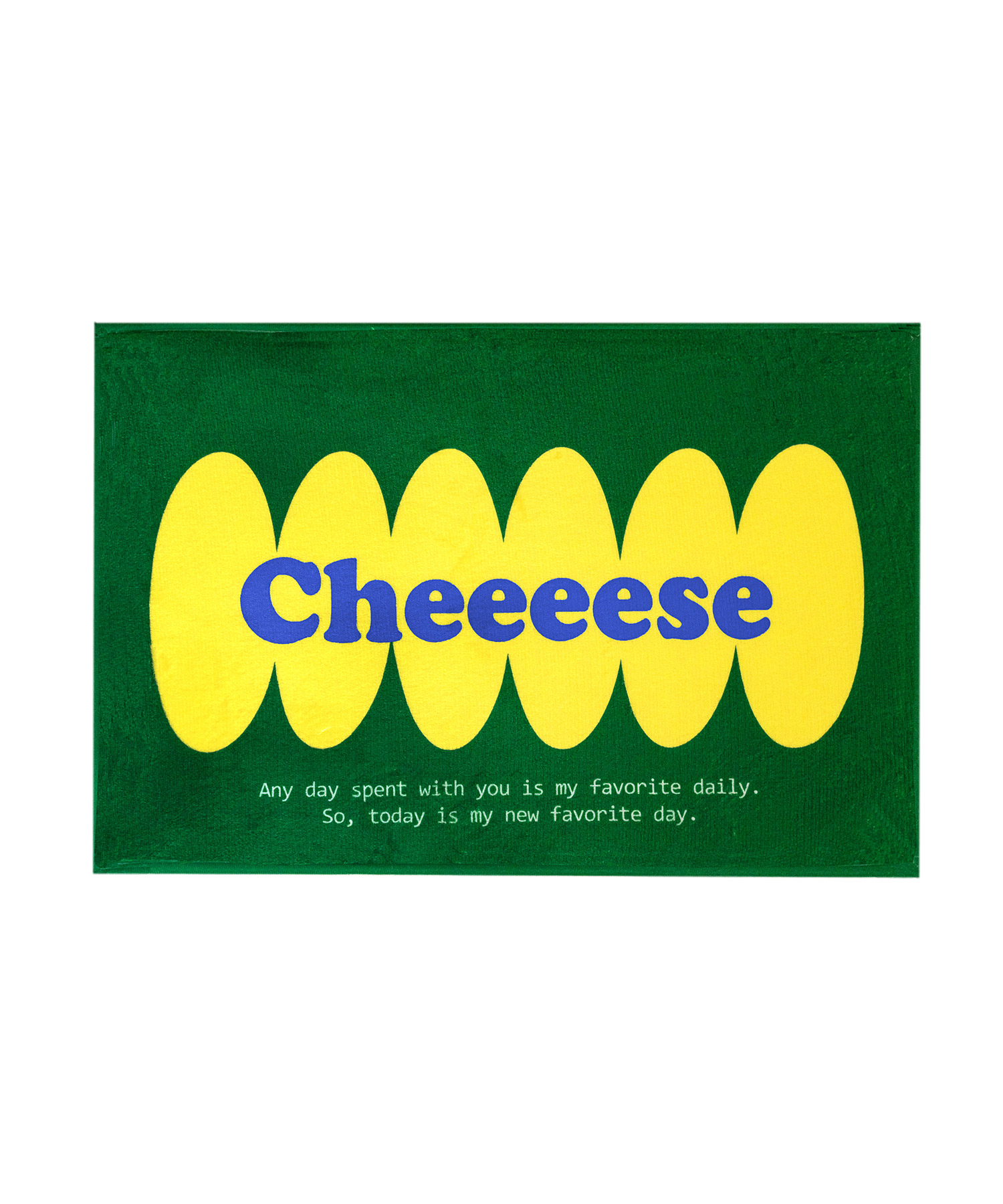 Mix&Match 起司多用途超細纖維踏墊 (Creatrip)