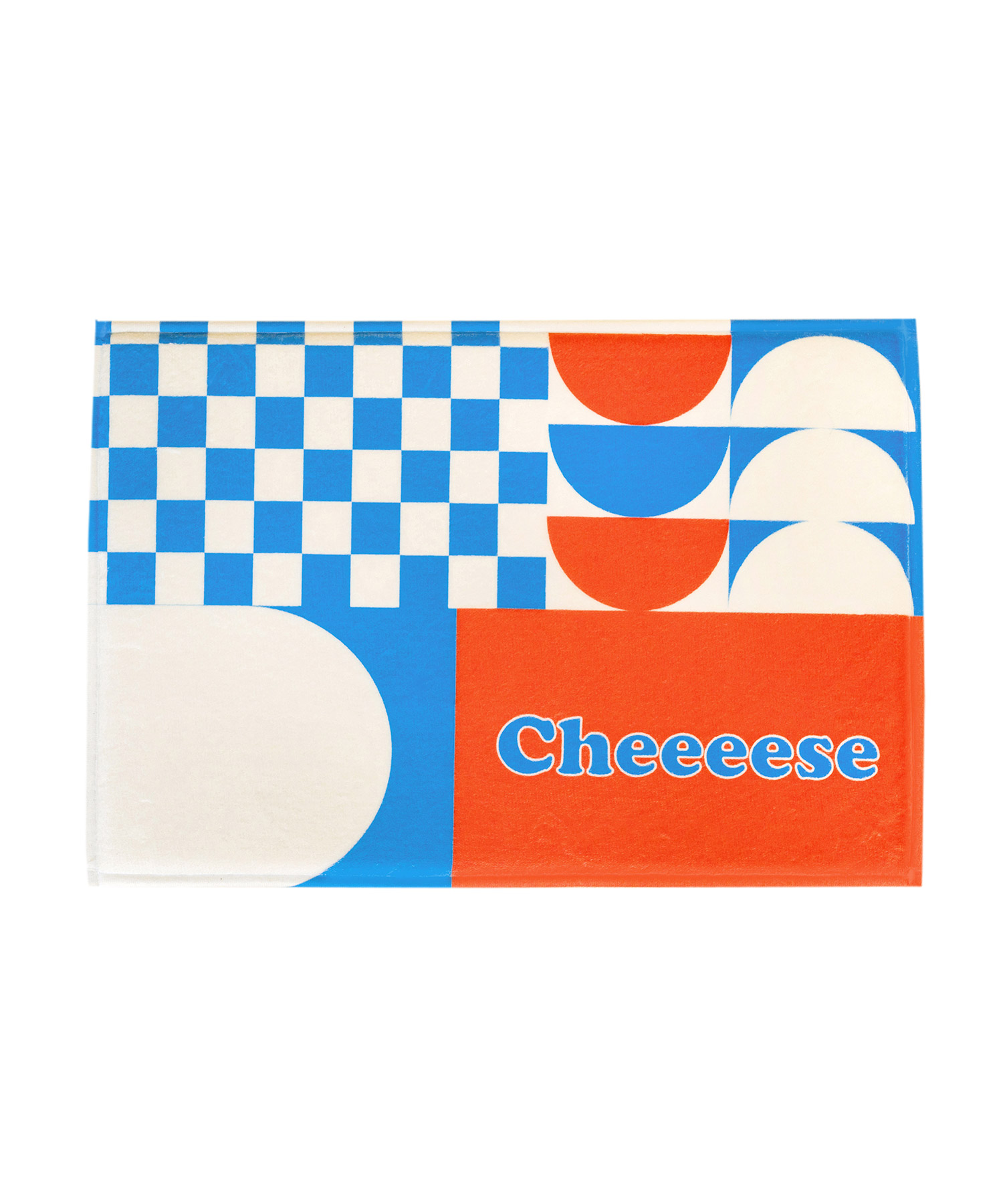 Mix&Match 棋盤格起司多用途超細纖維踏墊 (Creatrip)