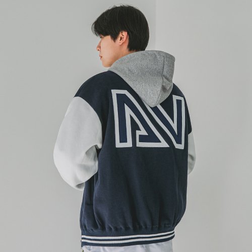 MUSINSA | ALVINCLO Logo Baseball Varsity Jacket AZH517