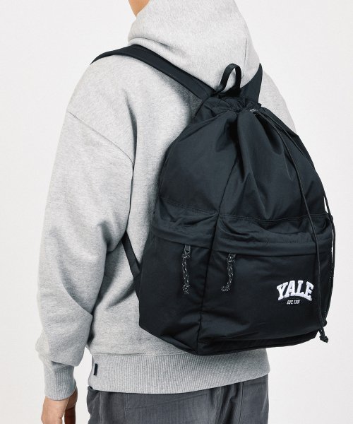 MUSINSA | YALE LUCKY DRAW STRING BACK PACK 21L