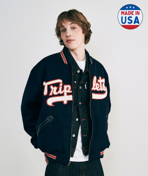 이벳필드(EBBETSFIELD) Binghamton Triplets 1963 Authentic Jacket - 사이즈 & 후기 ...