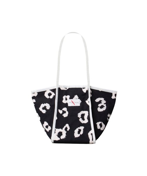 MUSINSA | CAPSNSTUFF FFACHAL 23 years FFACHAL half mini eco bag BLACK