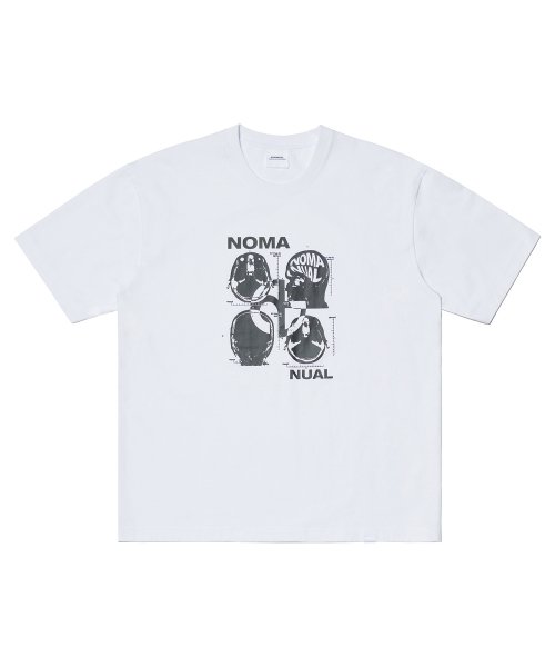 노매뉴얼(NOMANUAL) MRI T-SHIRT - WHITE - 사이즈 & 후기 | 무신사