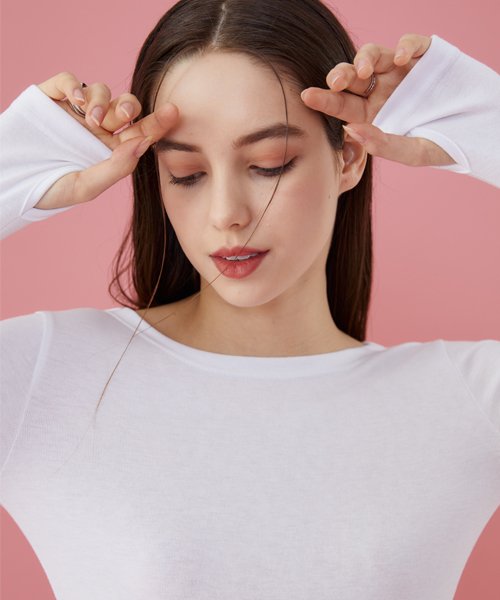 MUSINSA公式 | KOLEAT [Warmer ver.] Slim daily round neck warmer long ...