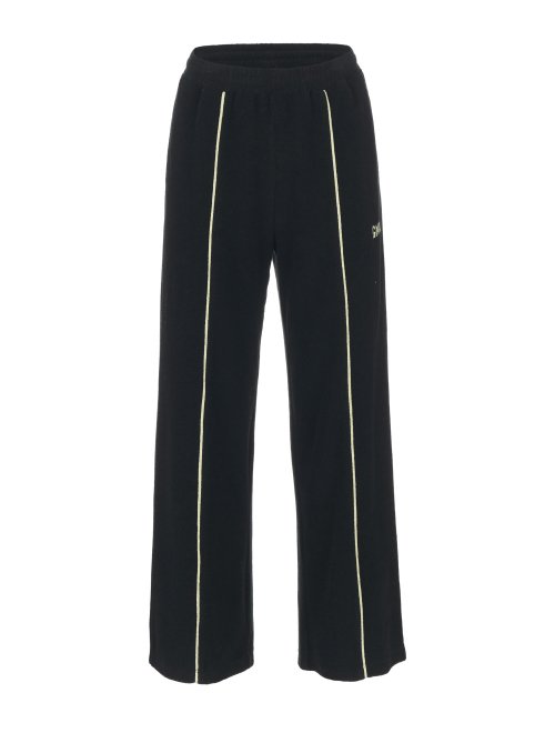 MUSINSA | GENERAL IDEA Terry Line Track Pants [BLACK] / SBC1U52002