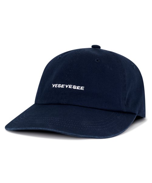 MUSINSA | YESEYESEE YES Logo Ballcap Navy