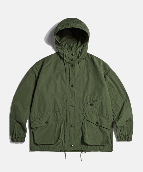 MUSINSA | ESPIONAGE Ray Mil Parka Dark Olive
