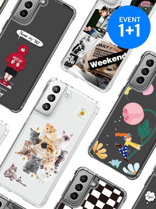 MUSINSA | DESIGNSKIN Galaxy Graphic Case [Gift Presented]