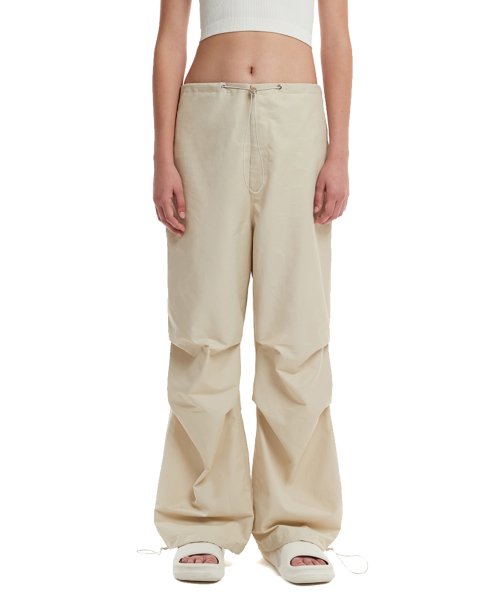 MUSINSA | TRUNK PROJECT Drawstring Pants_Beige