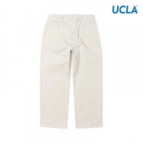 MUSINSA | UCLA Wide fit black denim pants [BEIGE](UZ3DP04_25)